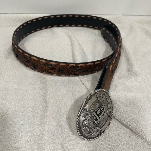 Idyllwind | Accessories | Idyllwind Boss Lady Leather Tooled Belt ...